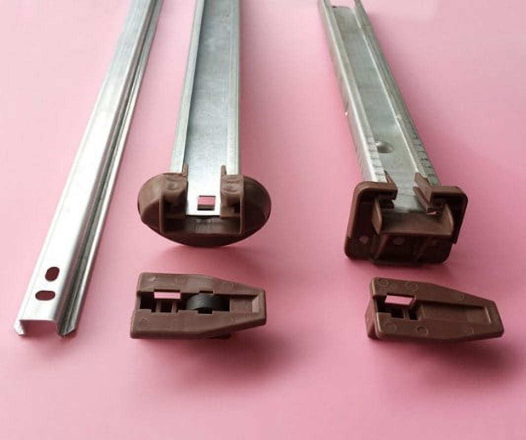 Fromacity 5 Sets Undermount Dresser Drawer Slides Stoppers, Durable and ...