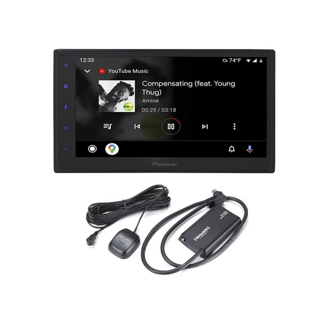 PIONEER DMH-1770NEX 6.8" Double DIN Bluetooth Mechless Receiver + Satellite Tuner - Walmart.com