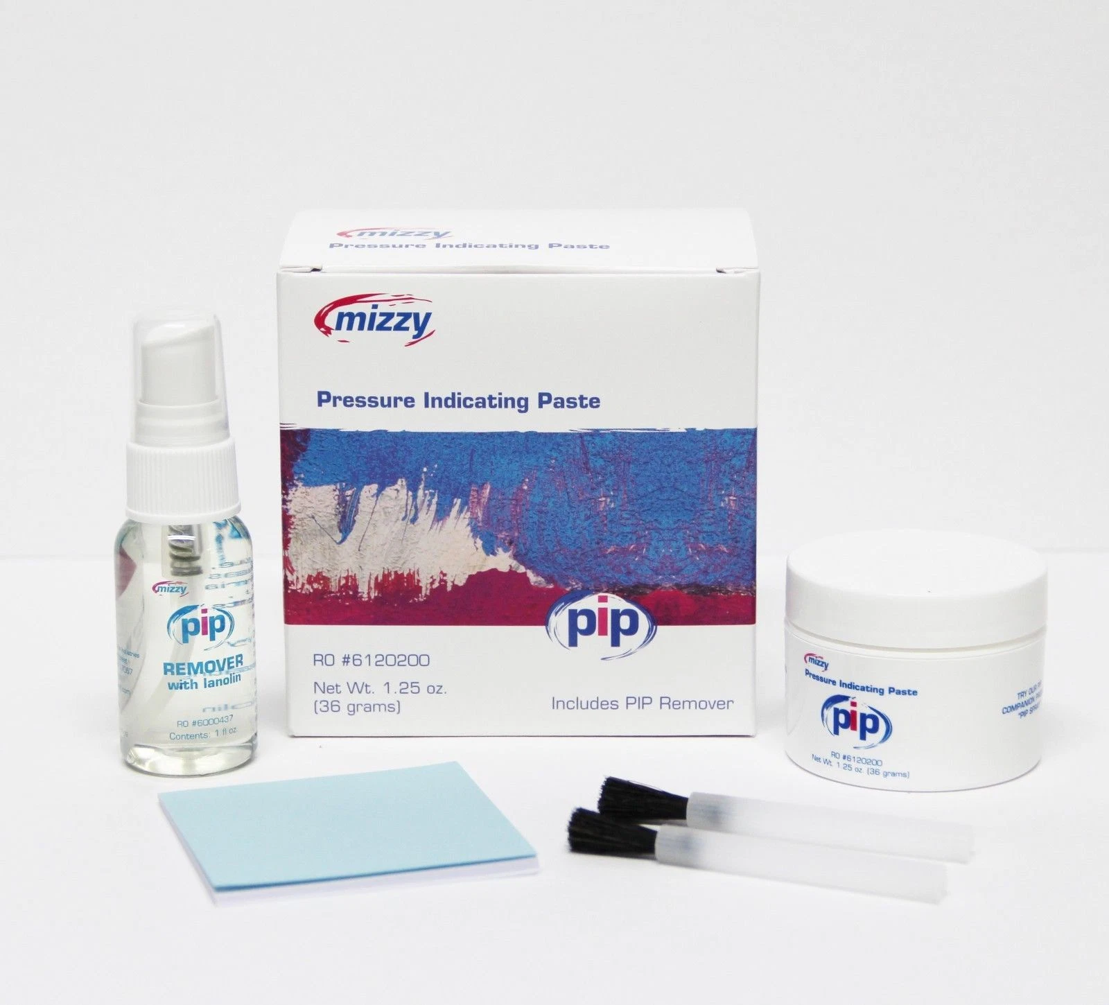 PIP Mizzy White Pressure Indicator Paste 1.25 oz with 1 oz Remover ...