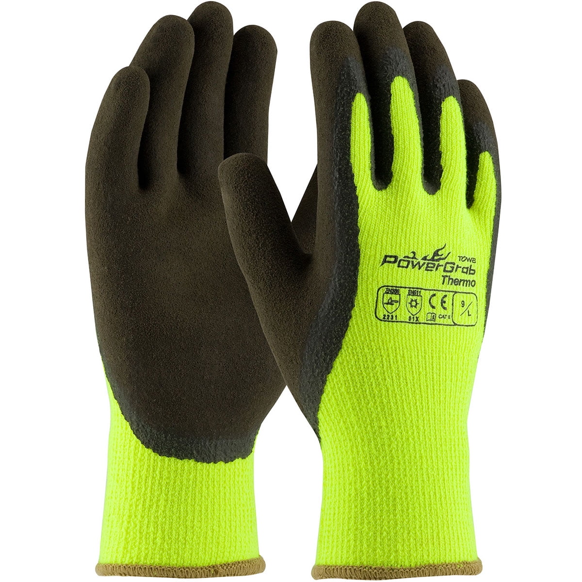 PIP PowerGrab Thermo Seamless Knit Acrylic Terry Glove - XL - 1 Pair ...