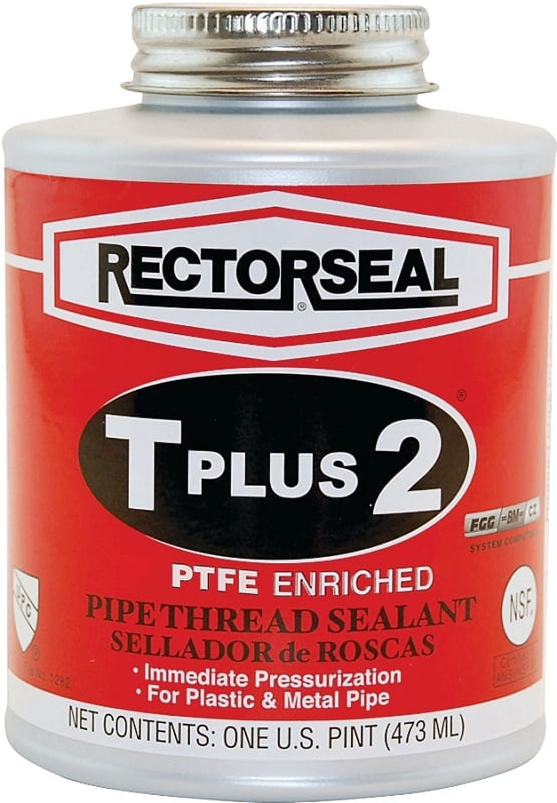 RectorSeal T Plus 2 23431 Multi-Purpose Pipe Thread Sealant With PTFE ...