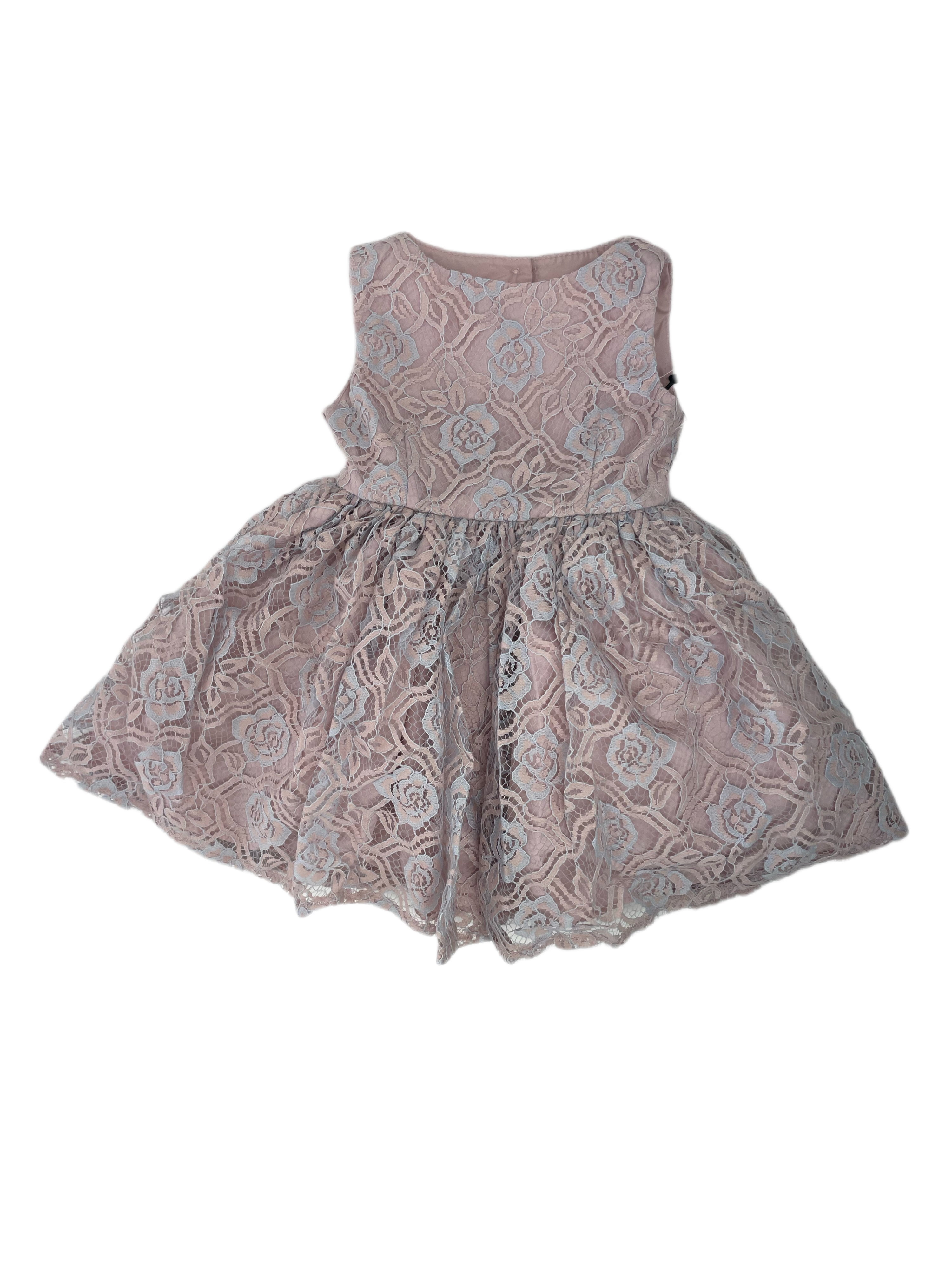 PIPPA & JULIE Girl's 2 Pc Set Ruffle Bloomers Fit & Flare Dress, Pink ...