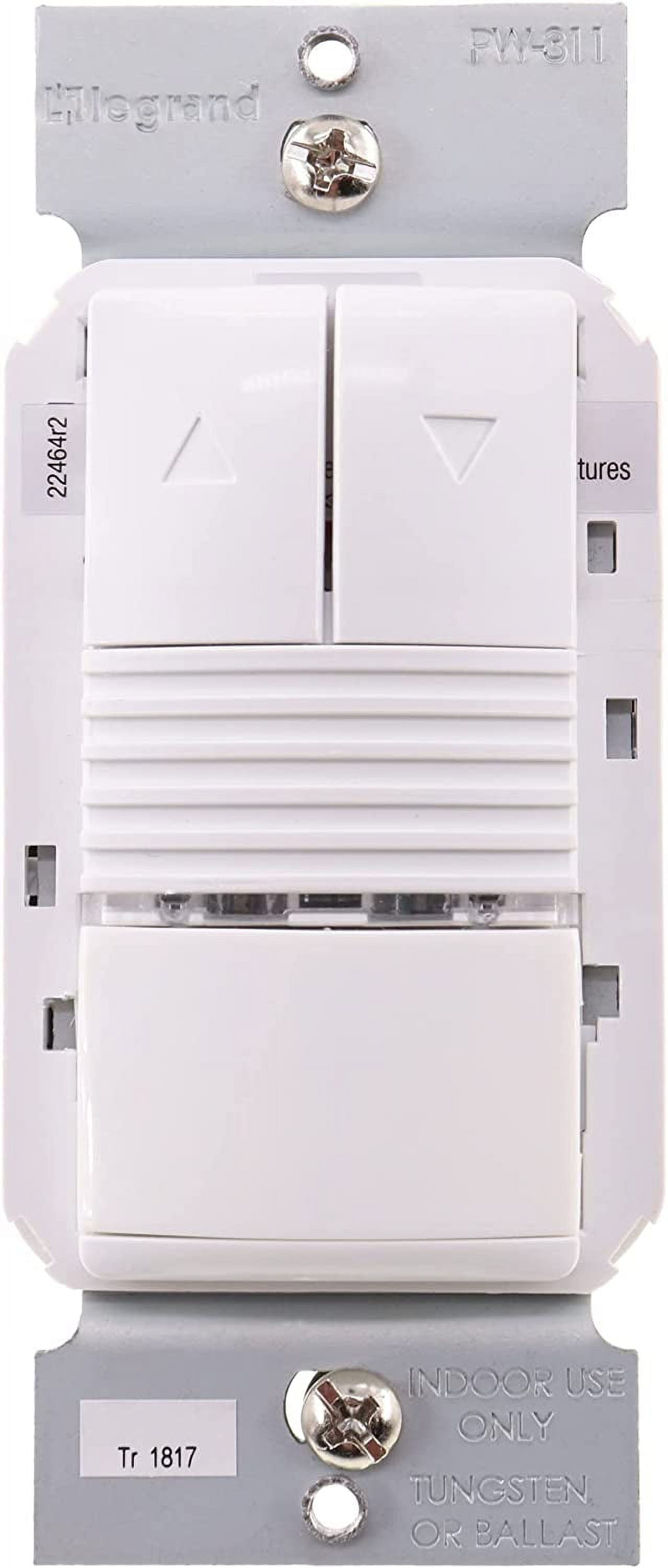 PIR Occupancy Sensor 35 ft x 30 ft 120/277/347 Volt White - Walmart.com