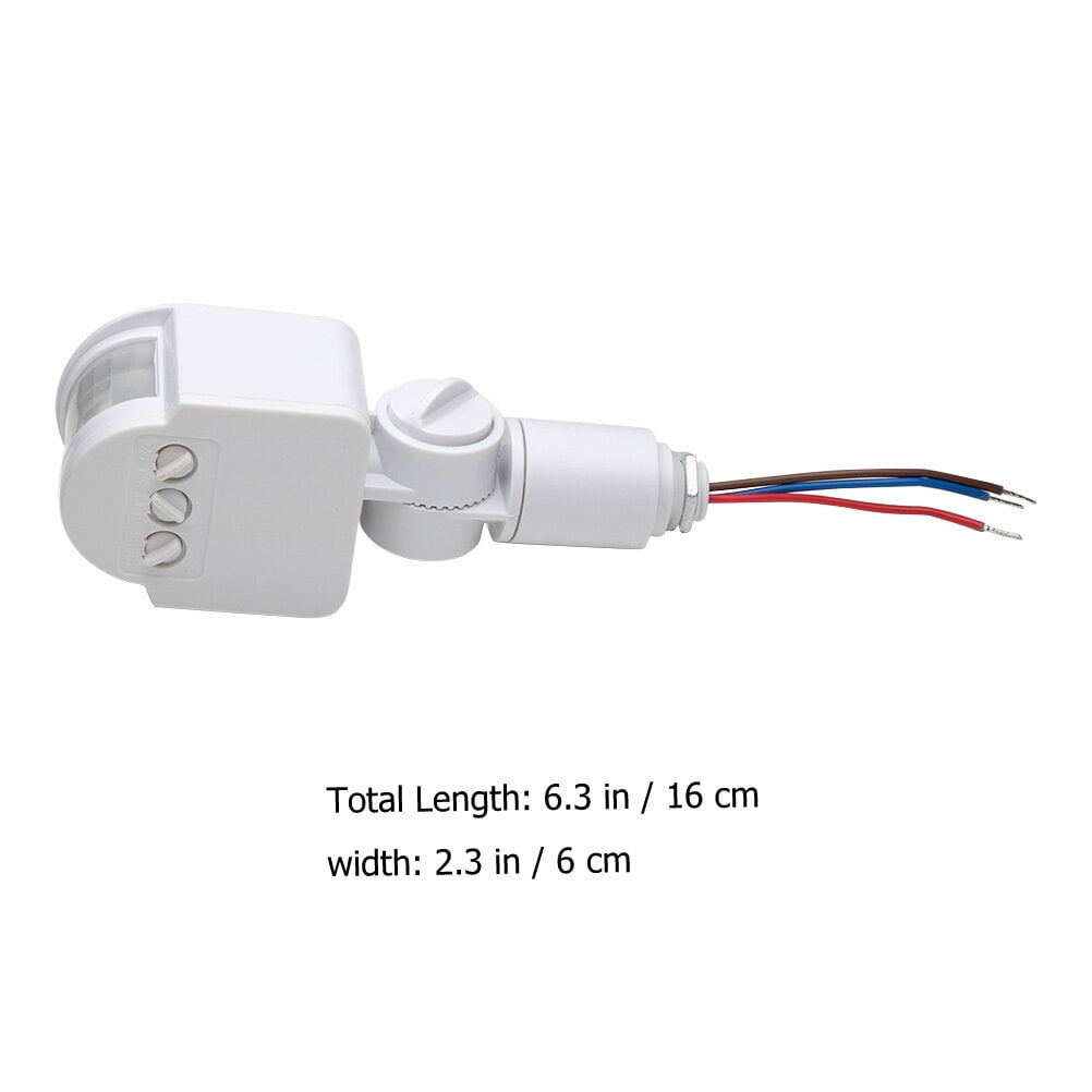 PIR Sensor Detector AC85-265V LED Light PIR Infrared Motion Sensor ...