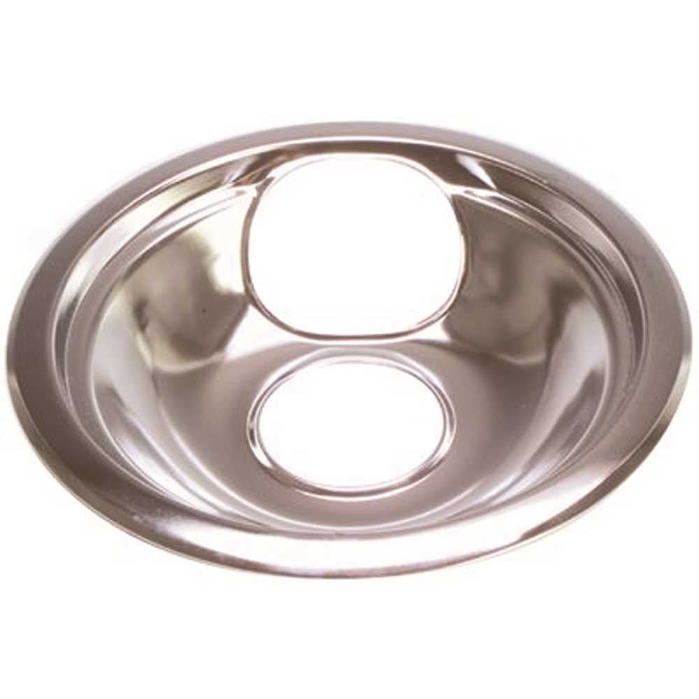 PIRATE BRANDS 651008 Electric Range Drip Pan in Chrome, 8 in. - pack of ...