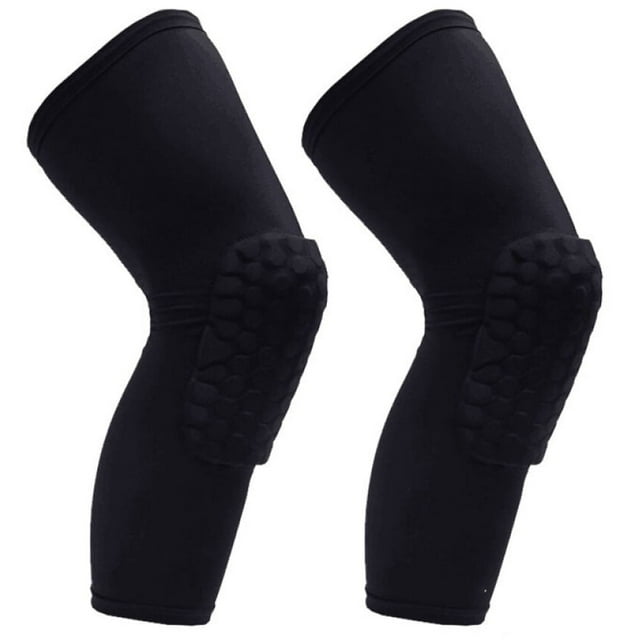 PISIQI Adult Cushion Guards: Long Leg Compression Knee Pads for ...