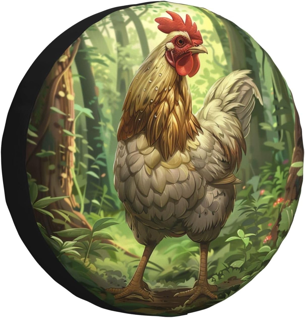 PISONIC Chicken Spare Tire Cover Weatherproof Universal Wheel ...