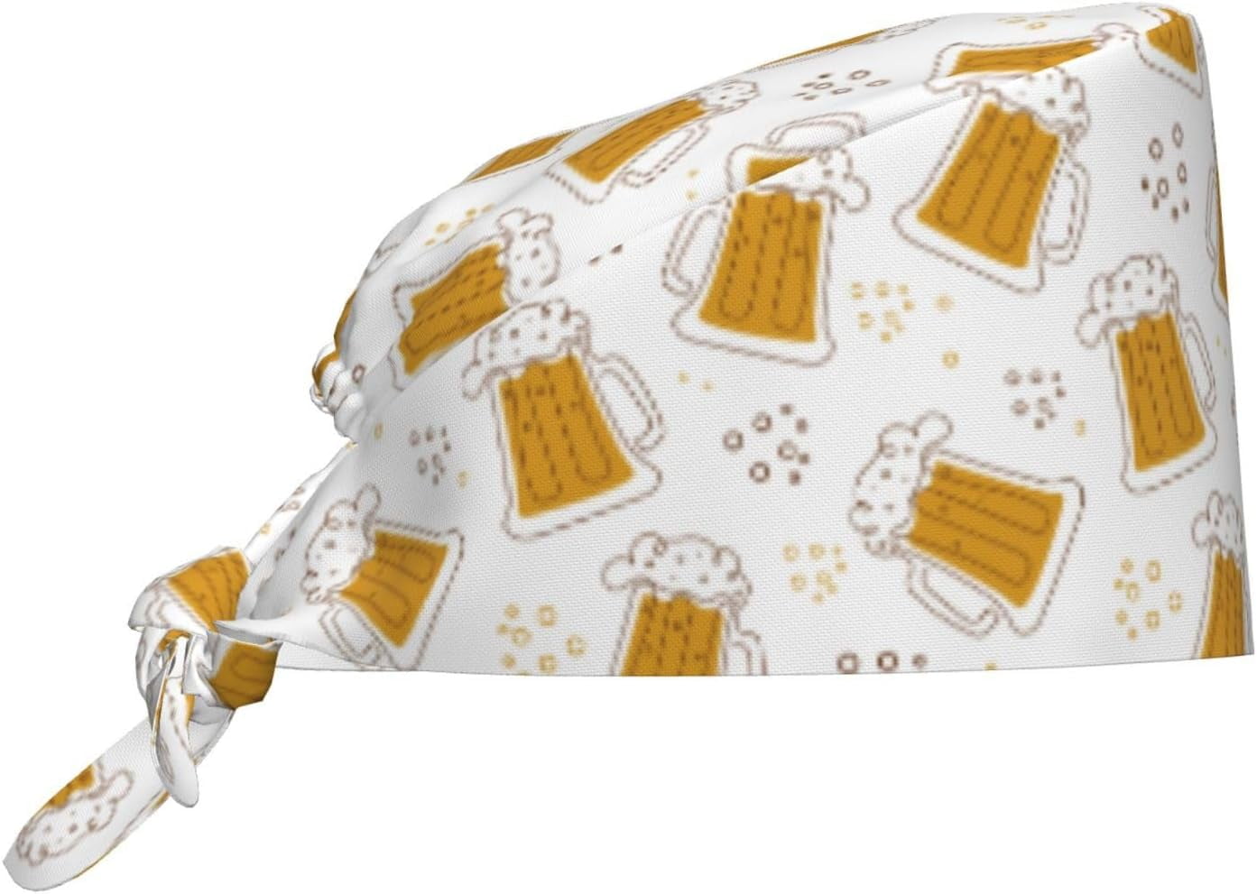PISONIC Cute Beer Pattern Working Cap with Sweatband for Women Men ...