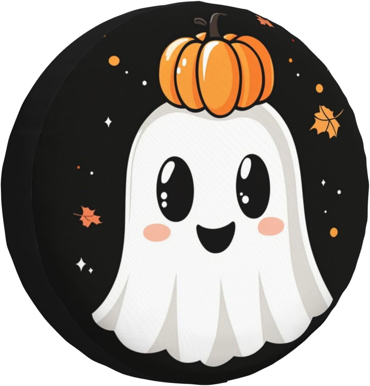 PISONIC Cute Ghost Spare Tire Cover Weatherproof Universal Wheel ...