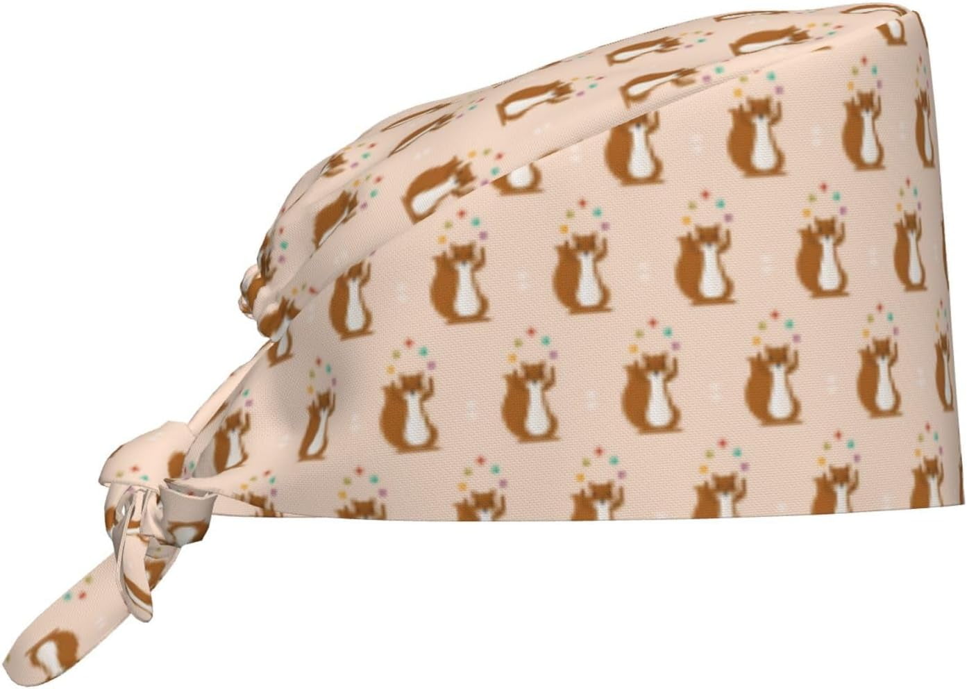 PISONIC Cute Squirrel Pattern Working Cap with Sweatband for Women Men ...