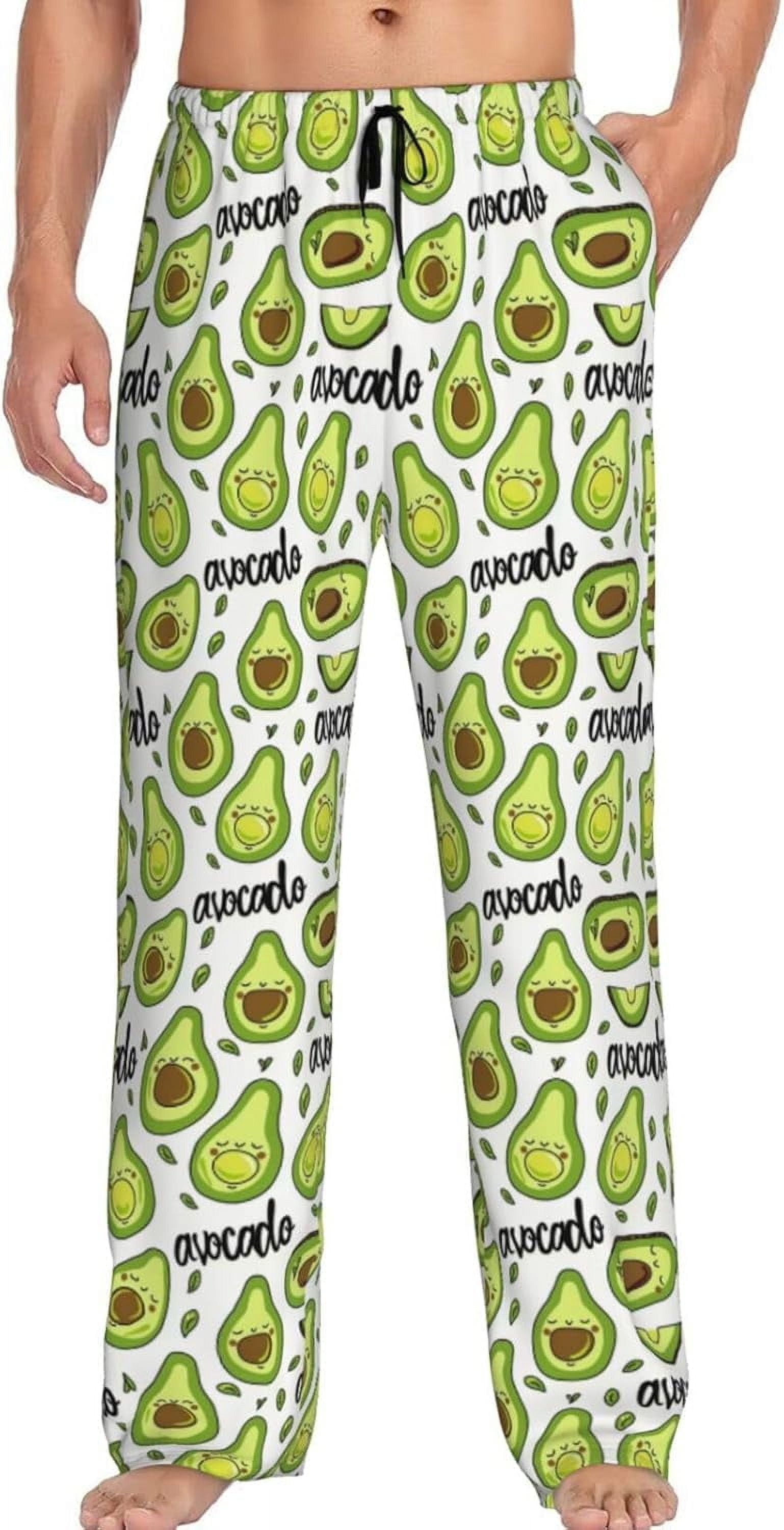 PISONIC Funny Mens Pajama Pants Lounge Men's Pajama Bottoms Soft Sleep ...