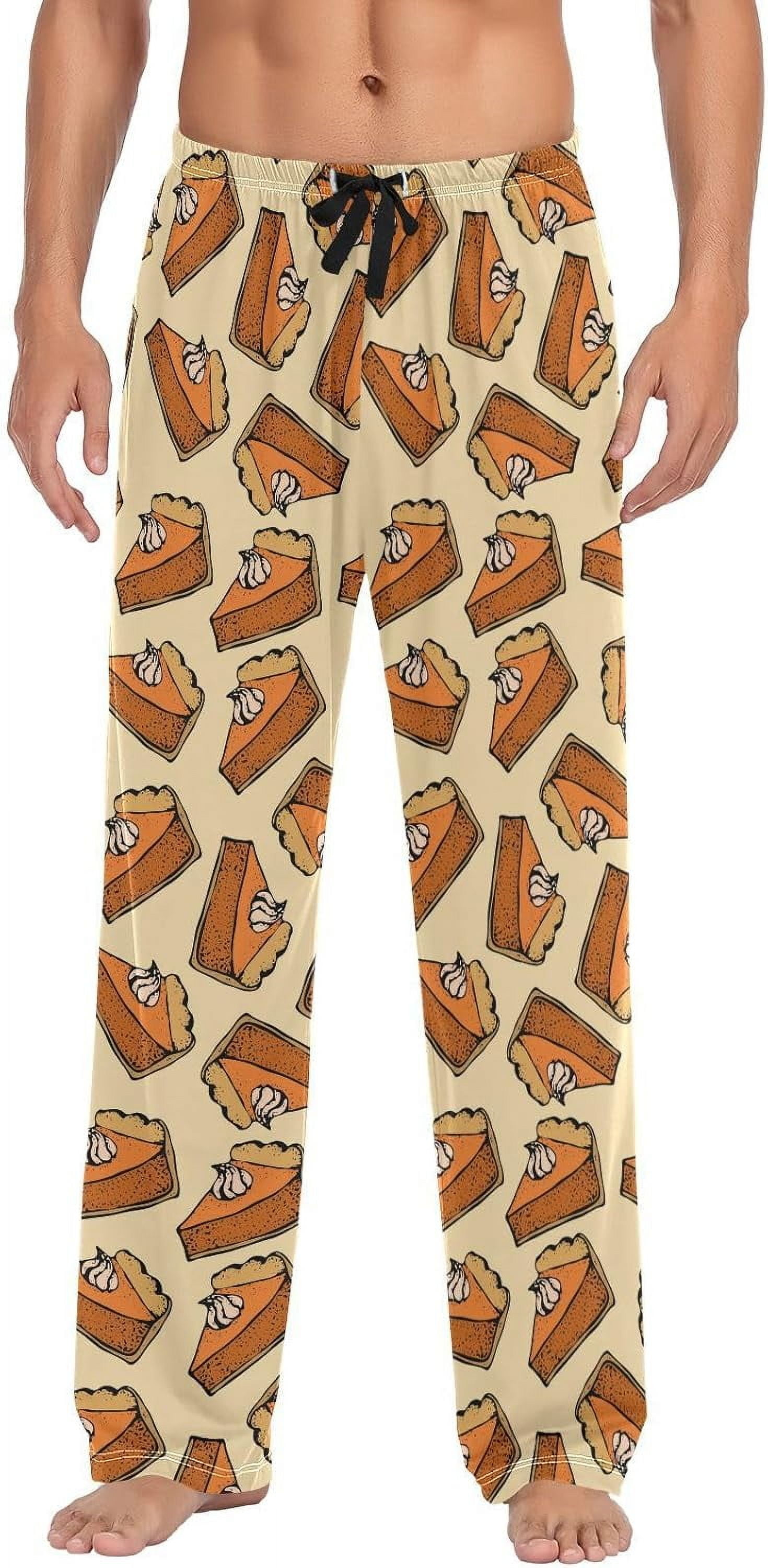 PISONIC Funny Pajama Pants for Men, Lounge Pants Super Soft Men Pajama ...