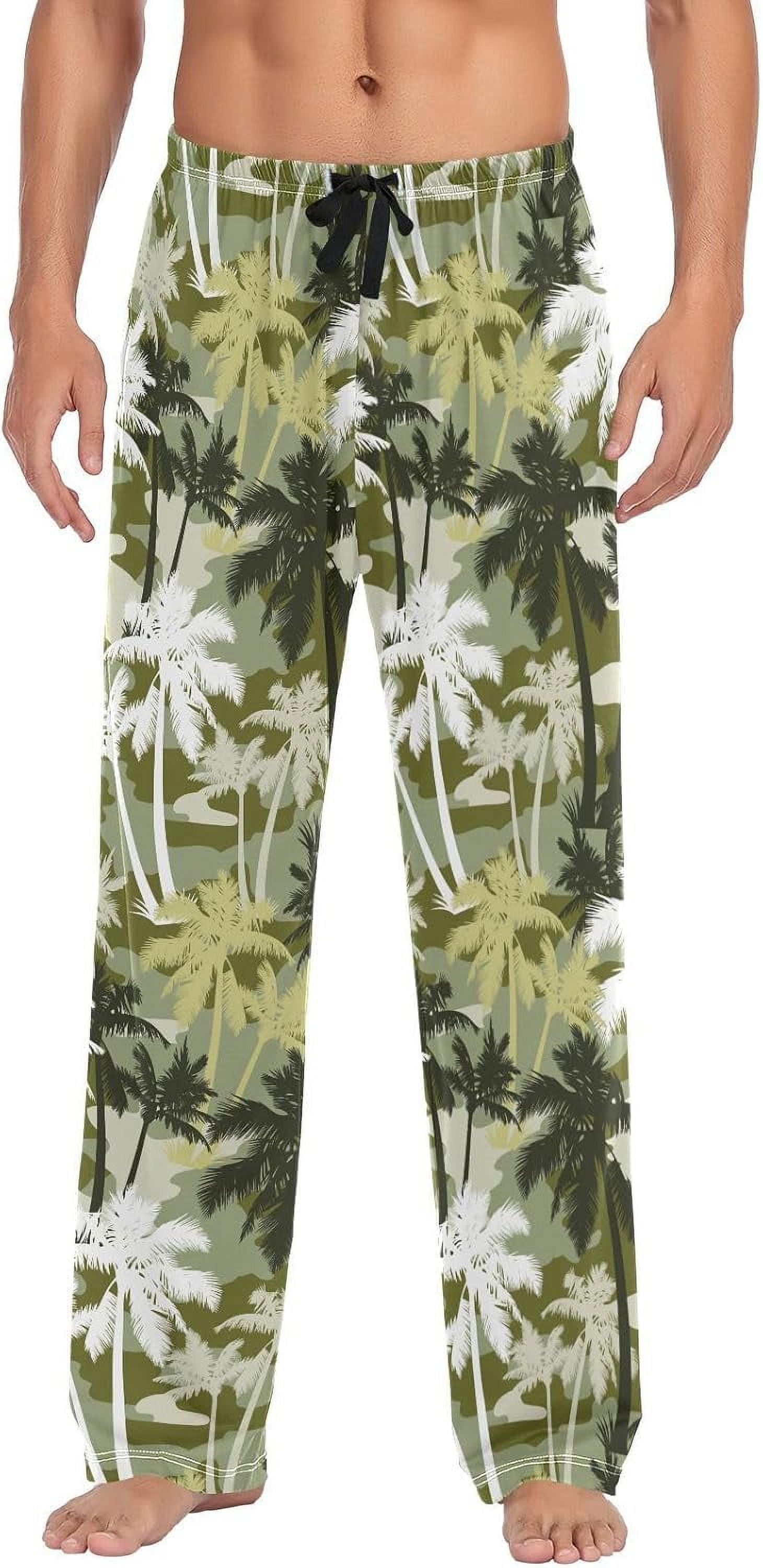 PISONIC Funny Pajama Pants for Men, Lounge Pants Super Soft Men Pajama ...