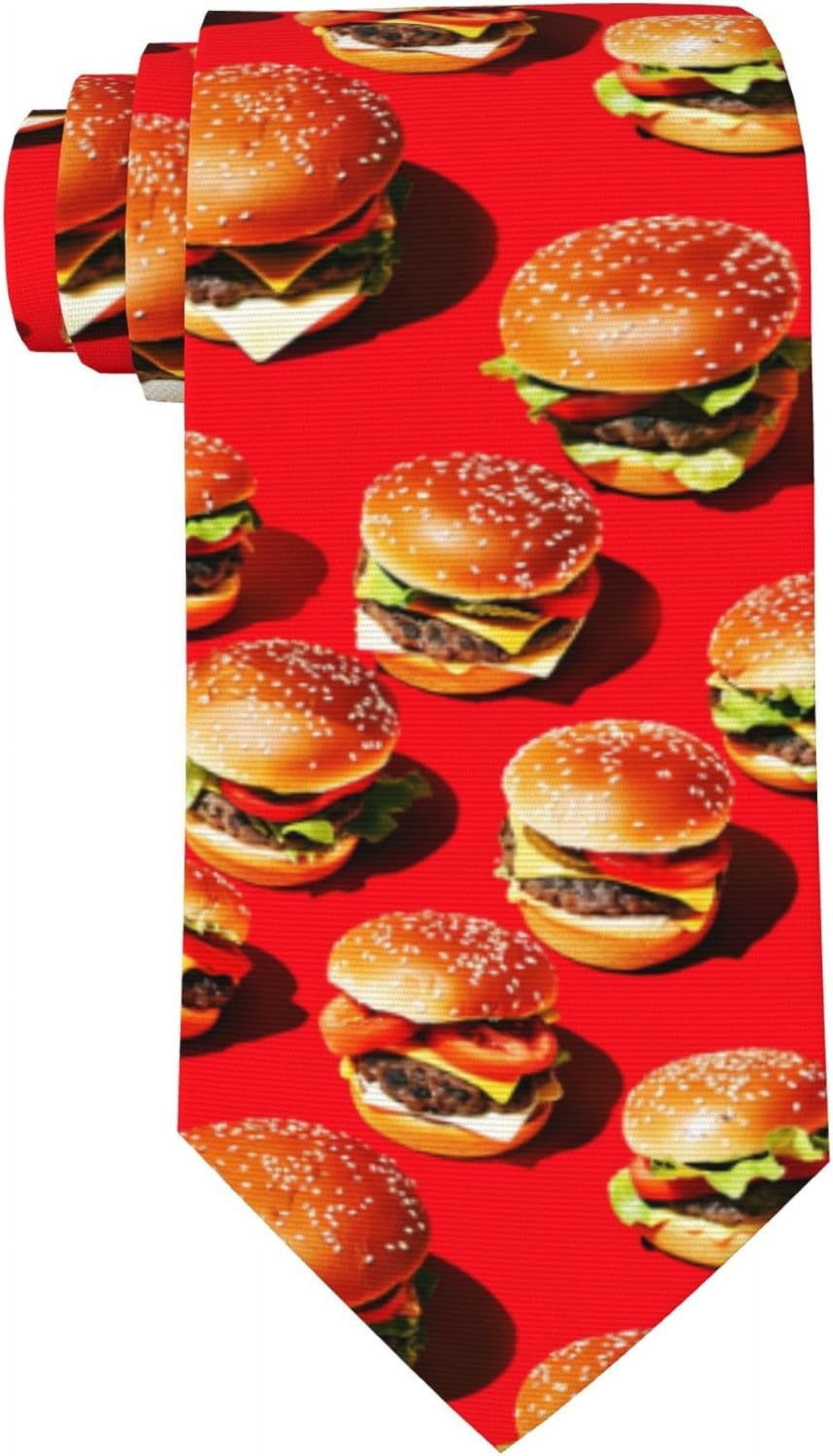 PISONIC Men's Novelty Tie Funny Necktie Great For Wedding Party Groom ...