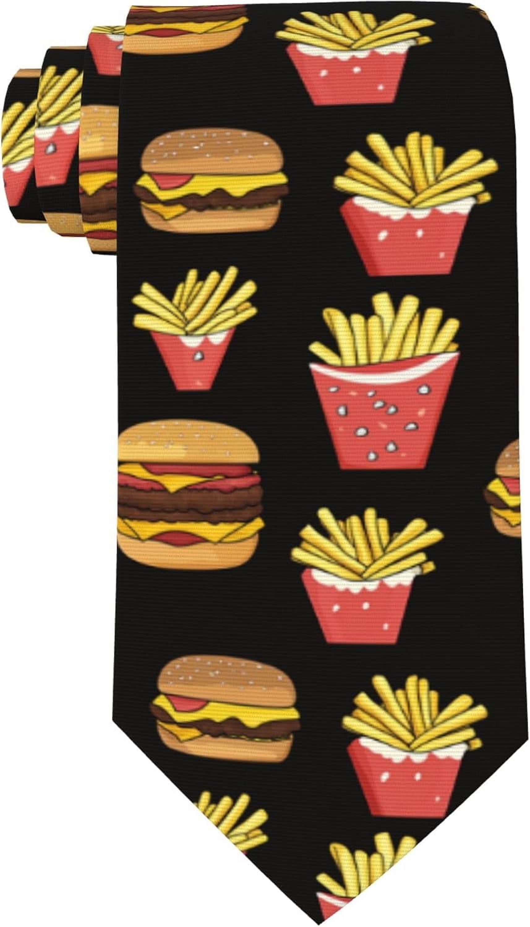 PISONIC Men's Novelty Tie Funny Necktie Great For Wedding Party Groom ...