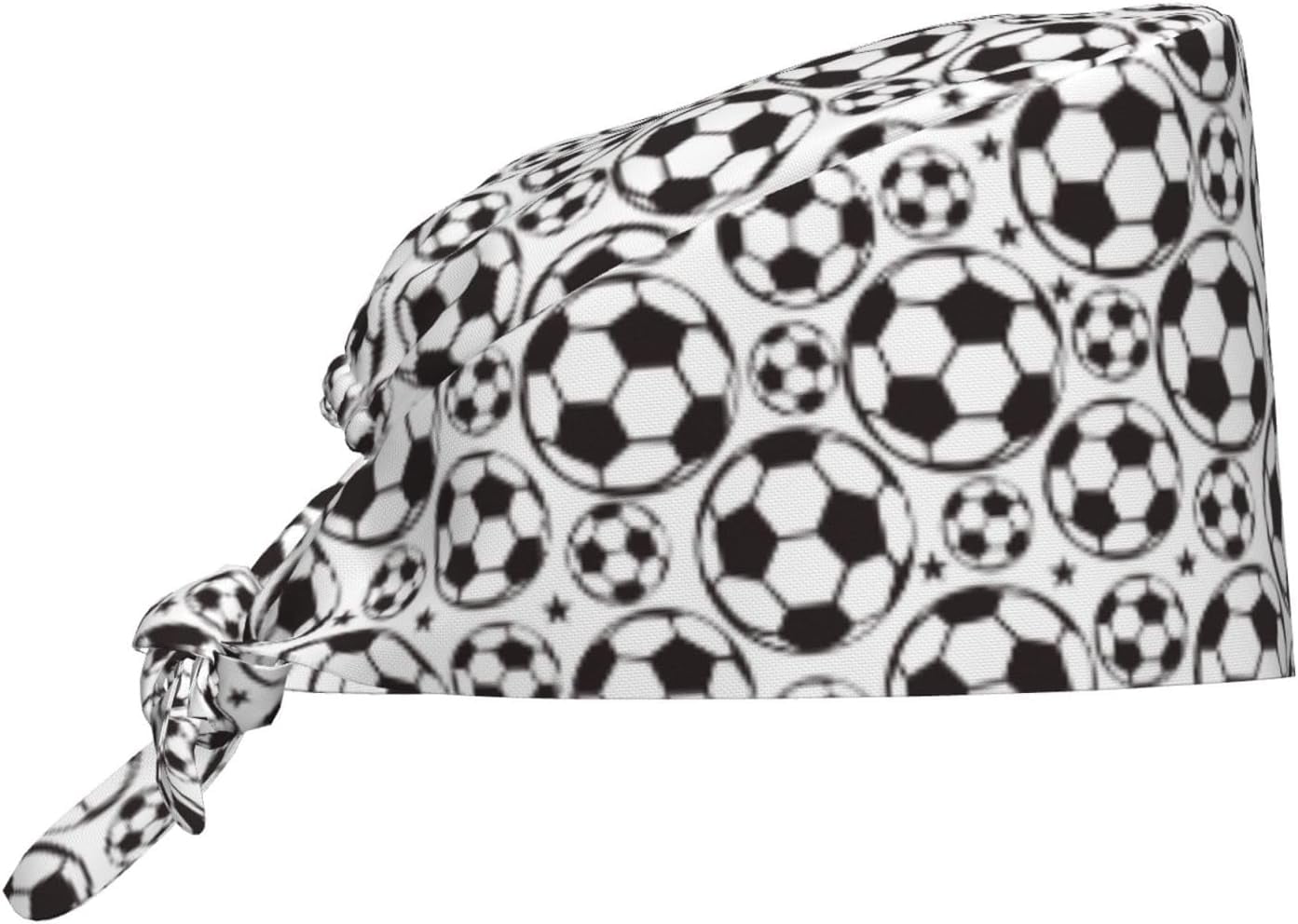 PISONIC Soccer Ball and Star Pattern Working Cap with Sweatband for ...
