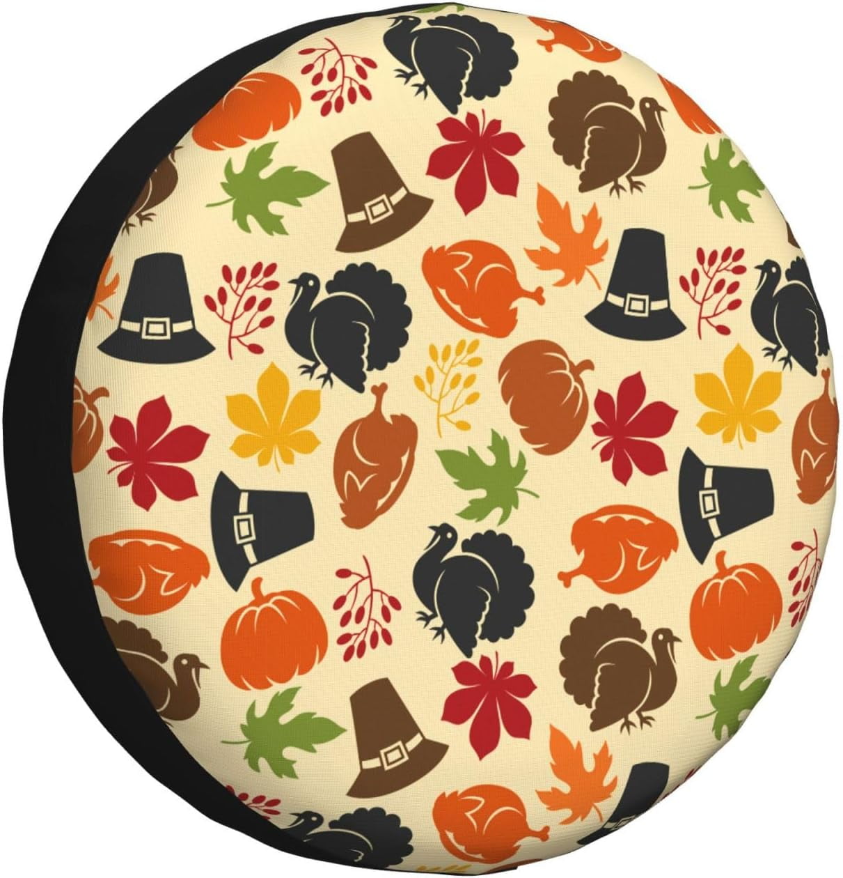 PISONIC Thanksgiving Turkey Spare Tire Cover Weatherproof Universal ...