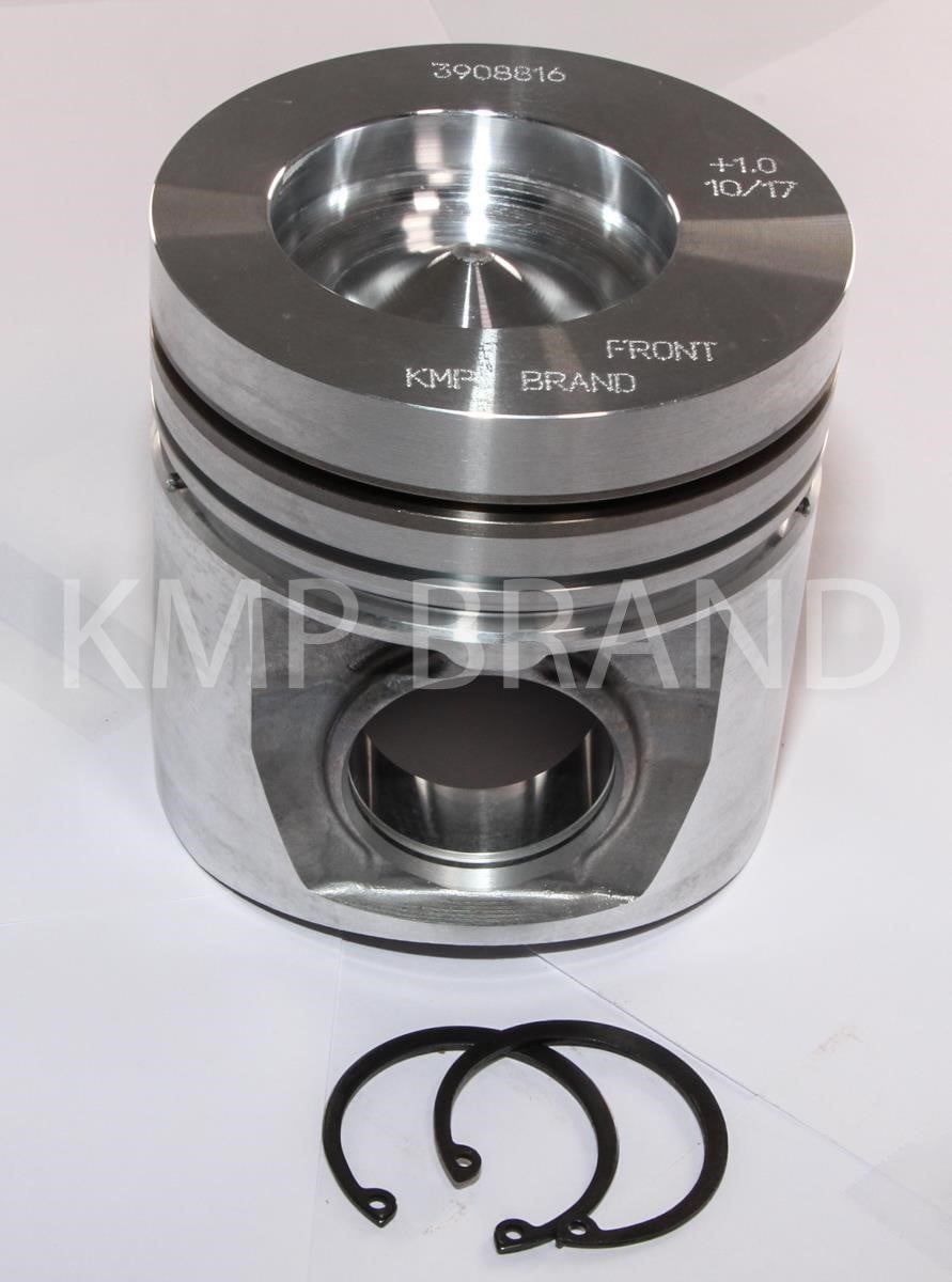 PISTON BODY C/W CLIPS 1.00MM 3908816 for Cummins - Walmart.com