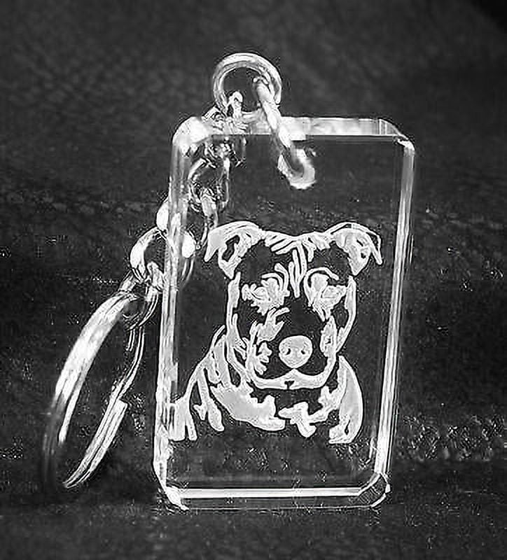 PIT BULL CRYSTAL KEY CHAIN HAND MADE - Walmart.com