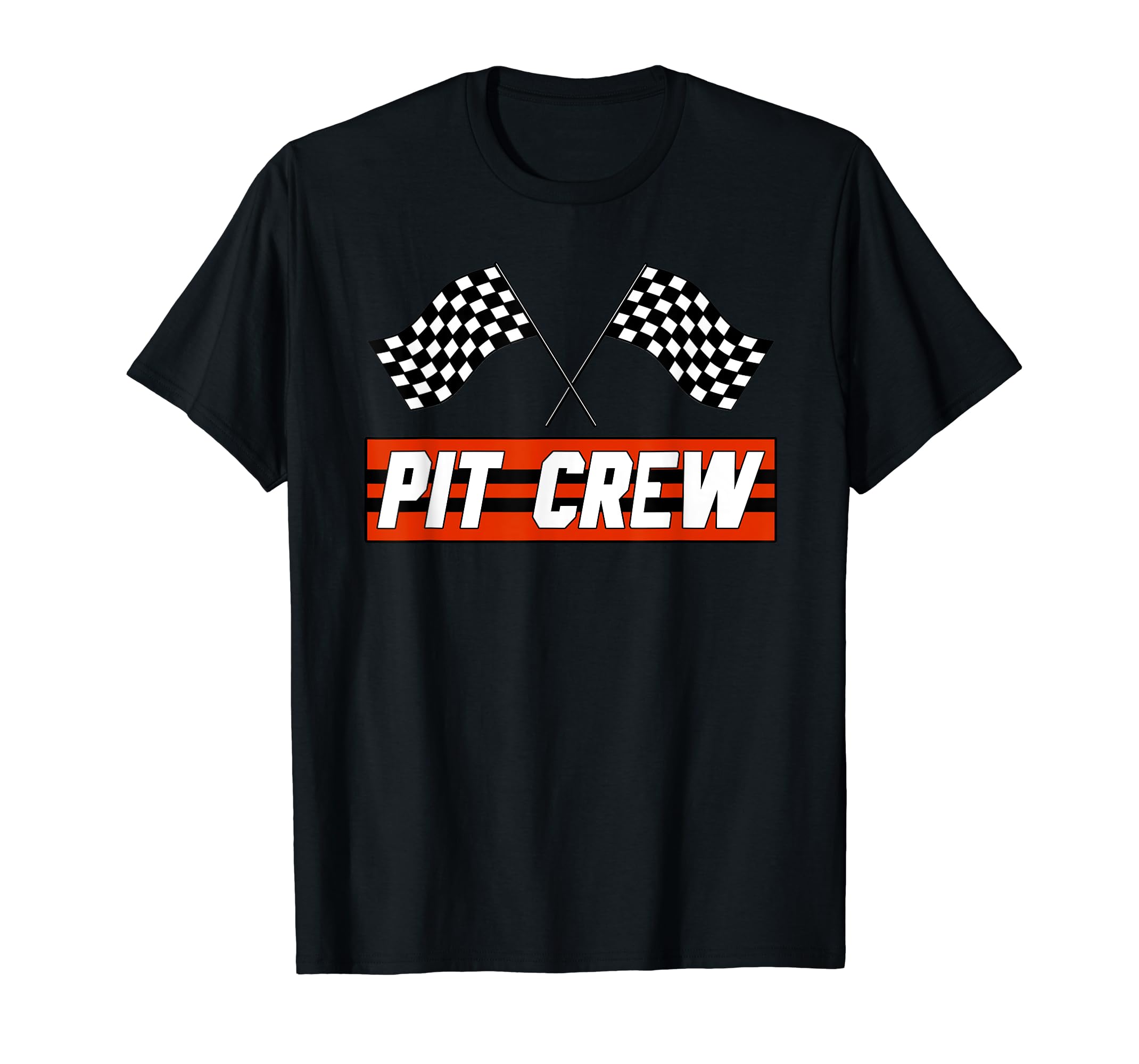 PIT CREW Race Car T Shirt - Hosting Parties Black T-Shirt - Walmart.com