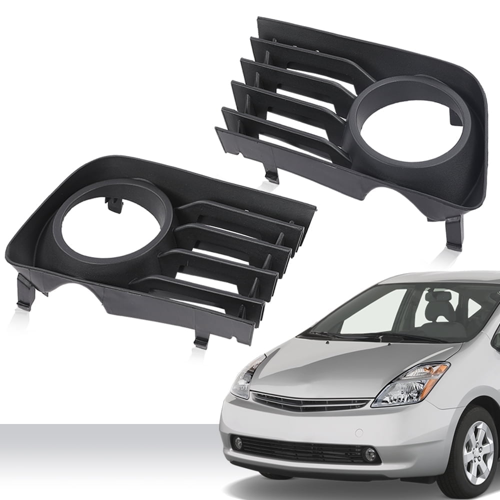 PIT66 1 Pair Lower Front Bumper Fog Light Grille Cover Fit For Toyota ...