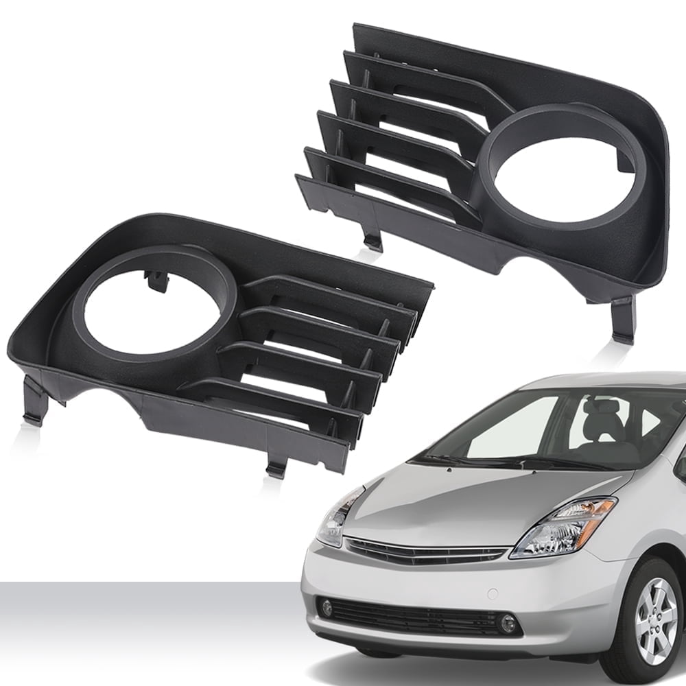 Front Bumper Fog Light Lamp Cover Grill Grille with Hole Fit for Toyota ...