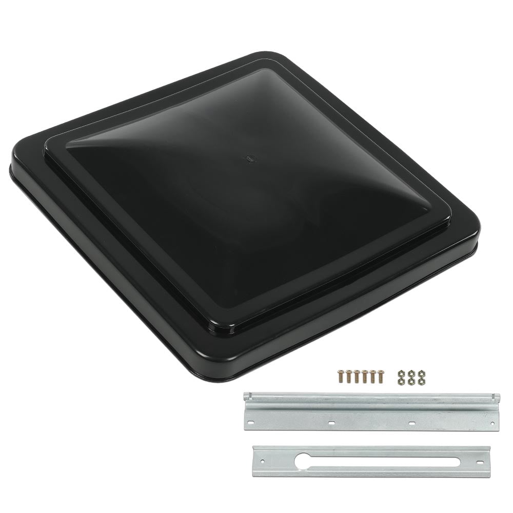 14" x 14" Replacement Roof Vent Cover Camper RV Trailer Black Fit for ...