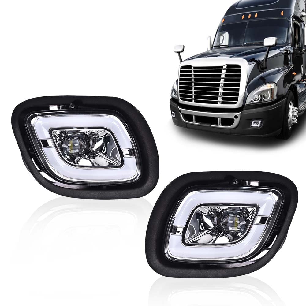 PIT66 1Pair LED Fog Lights Lamp White LH+RH Fit For 2008-2017 ...