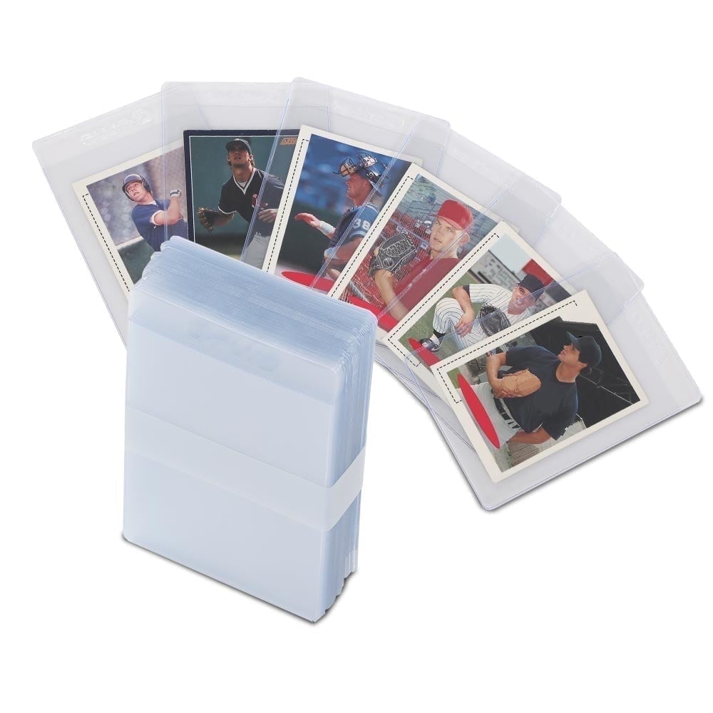 PIT66 200Pcs Waterproof Large Semi Rigid Card Holder PSA Grading ...