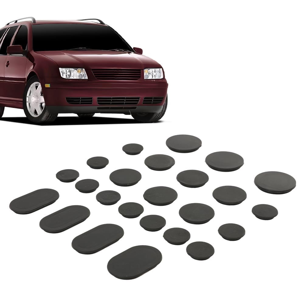 PIT66 24Pcs Blend Door Foam Black Fix Fit For VW Golf Jetta Beetle ...