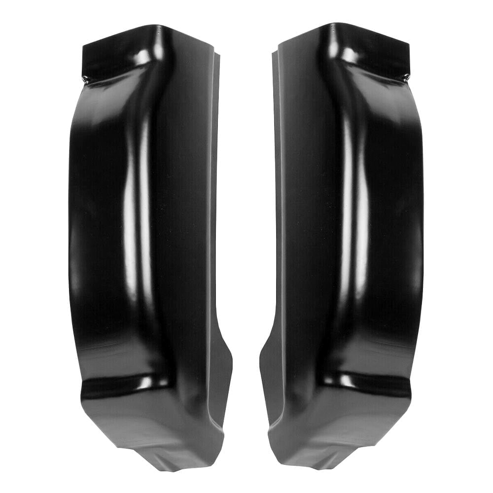 PIT66 Cab Corners Covers, Steel, Black, Fit for 99-07 Chevy Silverado ...