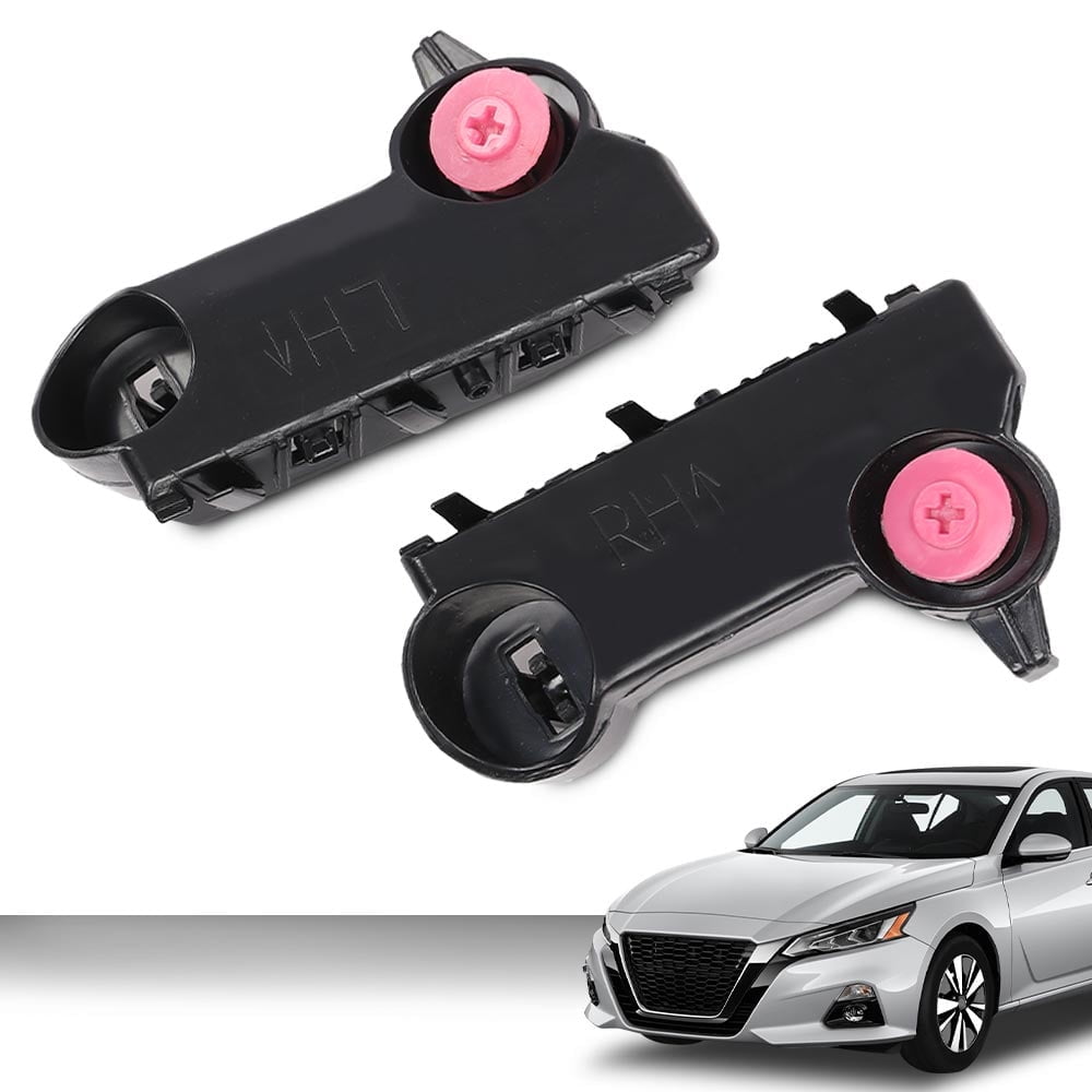 PIT66 2Pcs Front Bumper Brackets Retainers Left Right Fit for Nissan ...