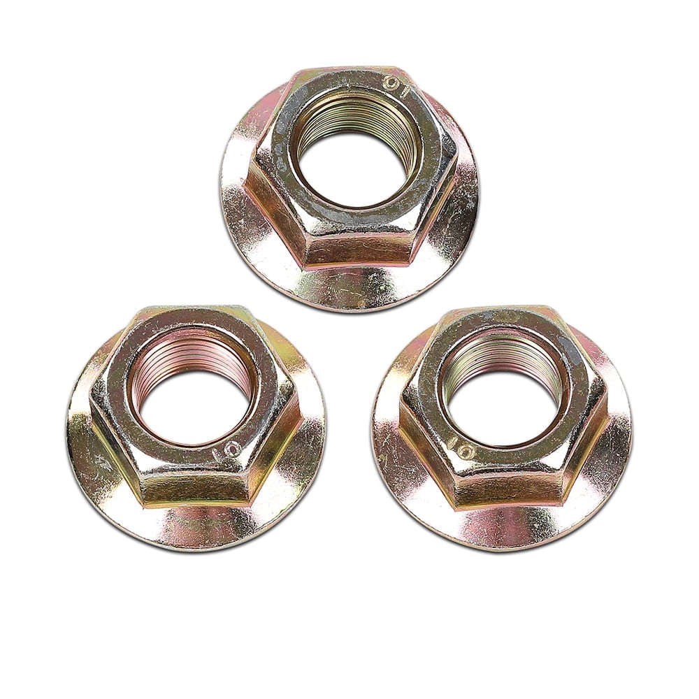 3 PCS Spindle Blade Hex Nuts Fit for Troy-Bilt Lawnmower Models/MTD/Cub ...