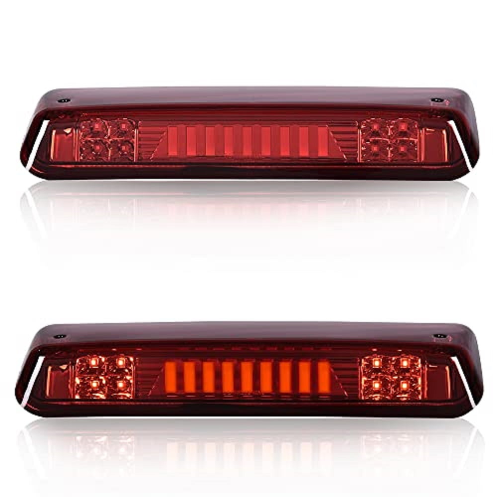 PIT66 3rd Light Cab Roof Center Mount Brake Tail Cargo Lamp Fit for 2004-2008 Ford F150/Lobo ...