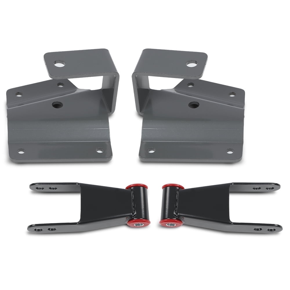 4" Drop Kit Rear Shackles Hangers Replacement Fit for Chevy Silverado ...