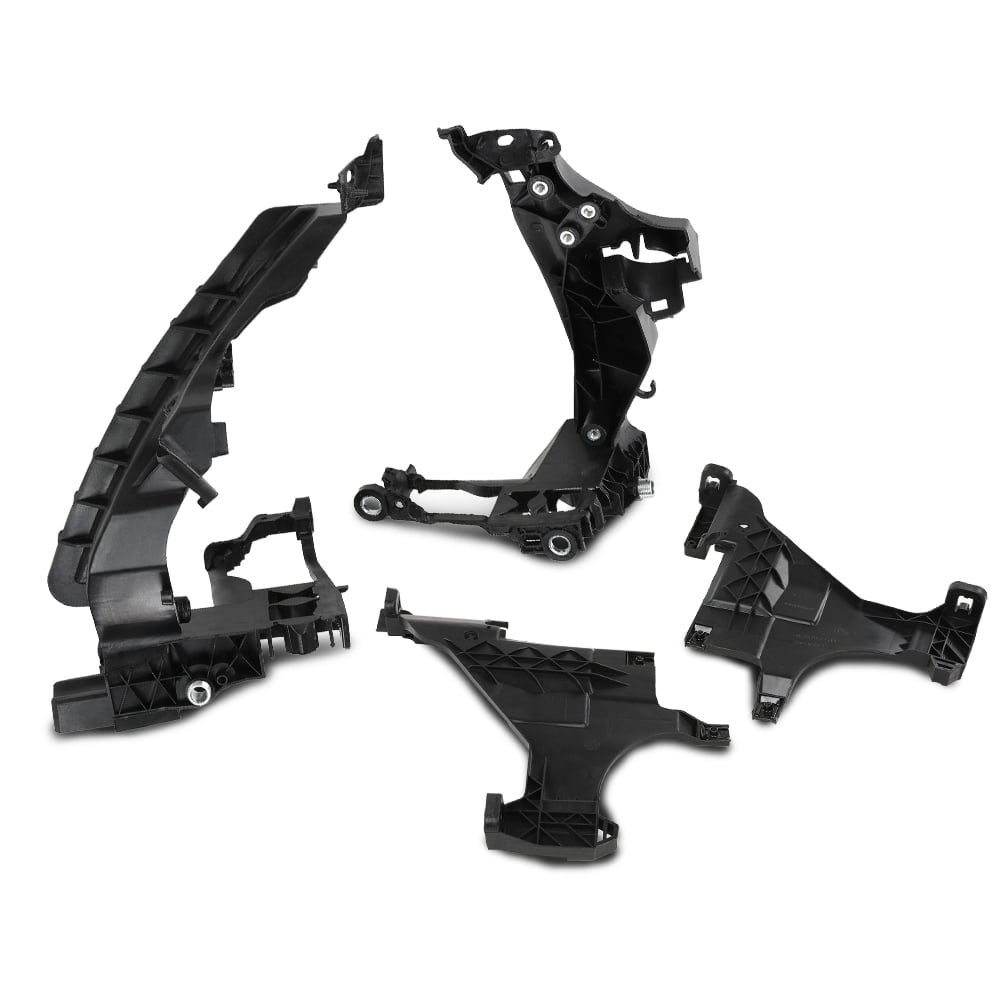 PIT66 4 pcs Headlight Mount Brackets Bases Fit For 2013-2016 Audi A4 B8 ...