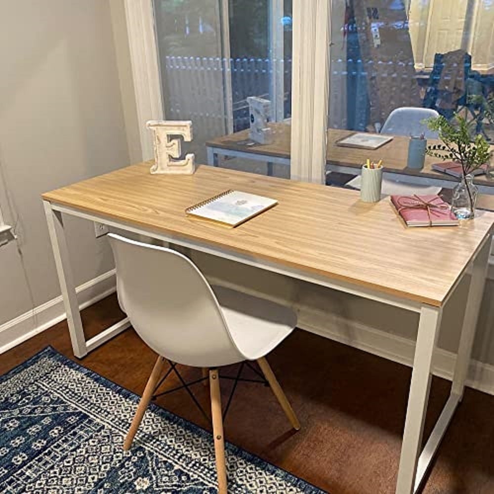 Ktaxon Work Bedroom PC Laptop Desk, Adult Dorm Desktop with 3 Drawers ...