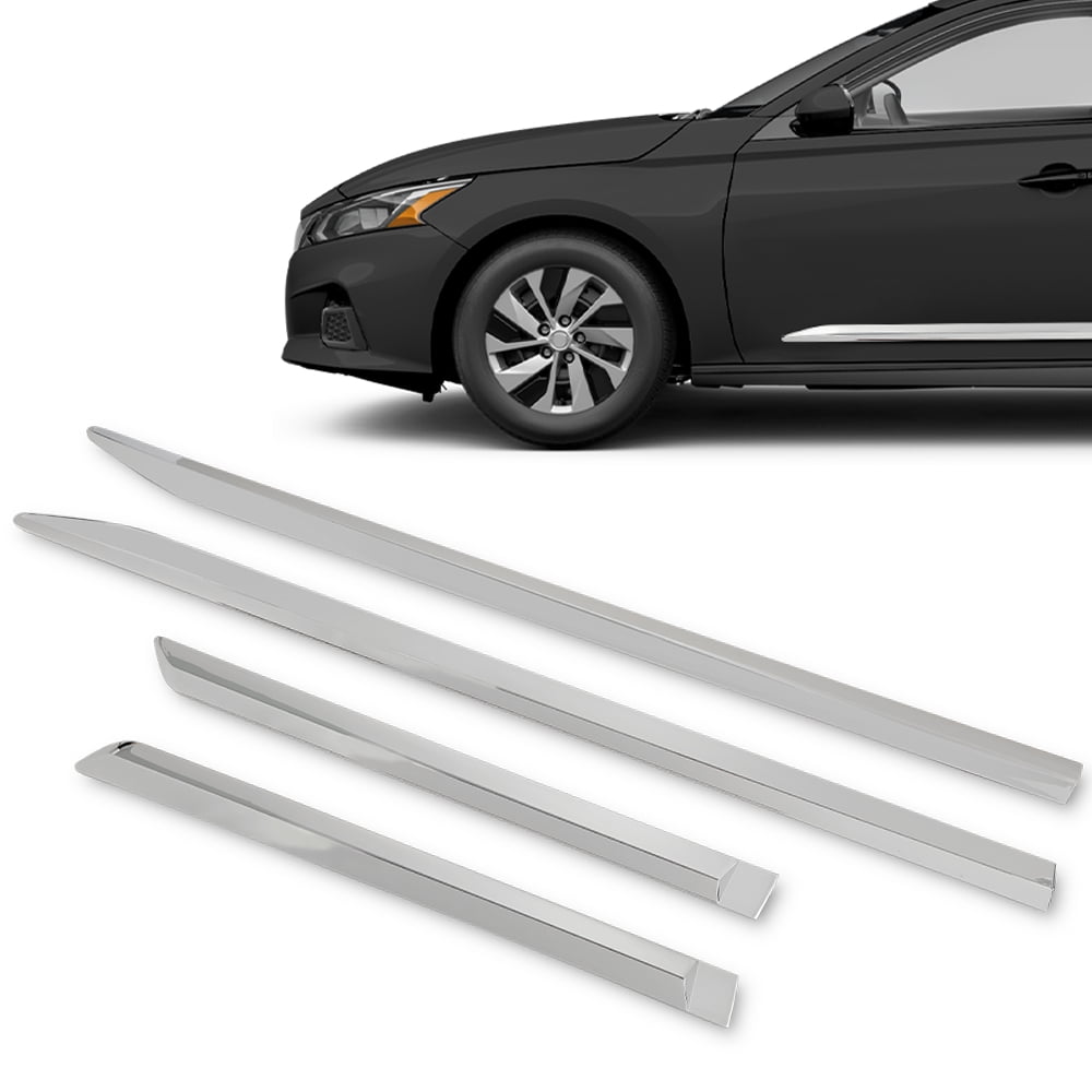 PIT66 4PCS Side Door Body Molding Cover Trims Fit for Nissan Altima ...