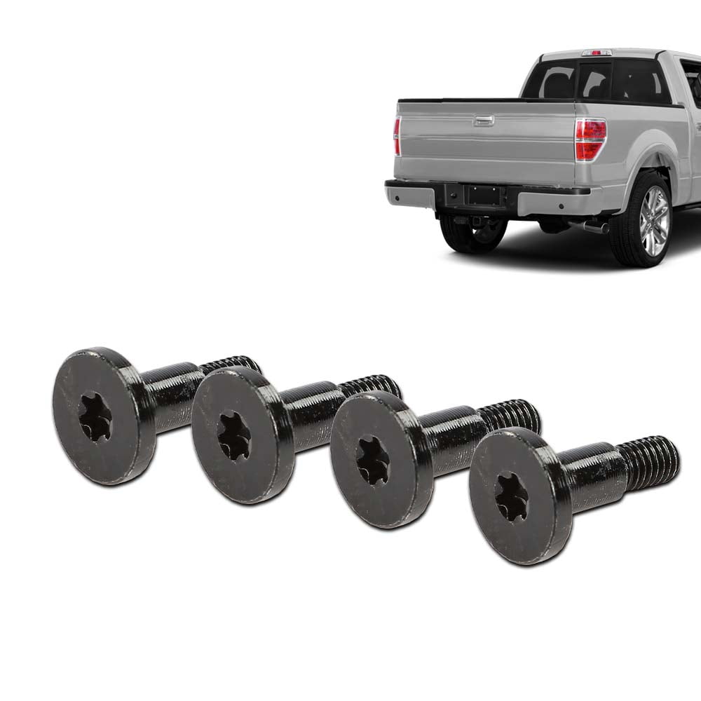 PIT66 4Pcs Tailgate Cover Cap Screws Bolts Fit For Ford F150 F250 F350 ...