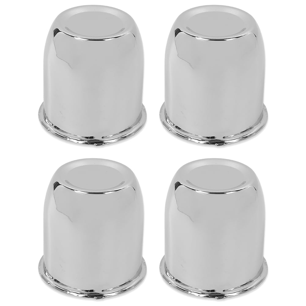PIT66 4pcs Push Through Chrome Wheel Center Caps Fit 3.18" Rims Center ...