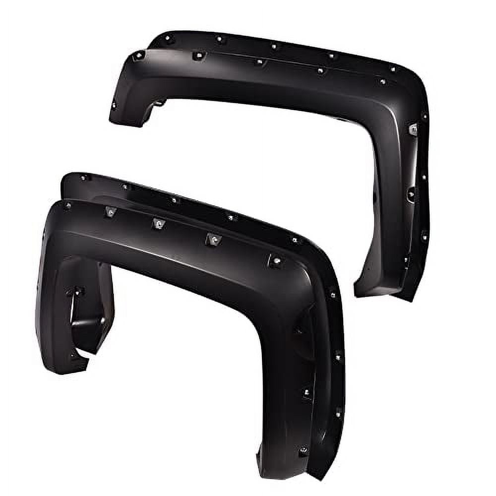 PIT66 5.8' short Bed Fender Flares Pocket Rivet Fit For 14-18 Chevy ...