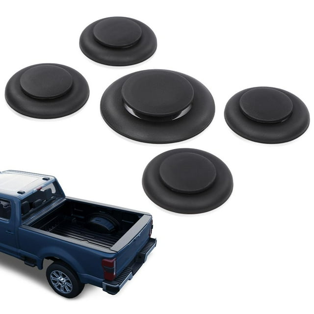 PIT66 5th Wheel Hitch Puck Cover Plug Trim Ring Kit Fit for Ford F250 ...