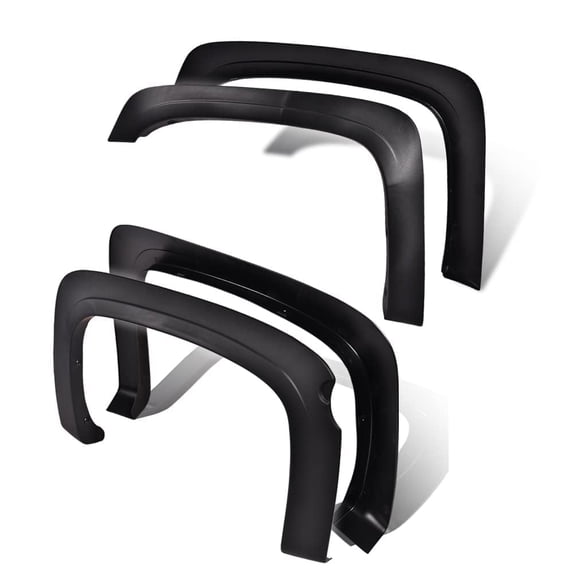 PIT66 Fender Flares Protector for 07-13 Chevy Silverado 1500 Short Bed ...