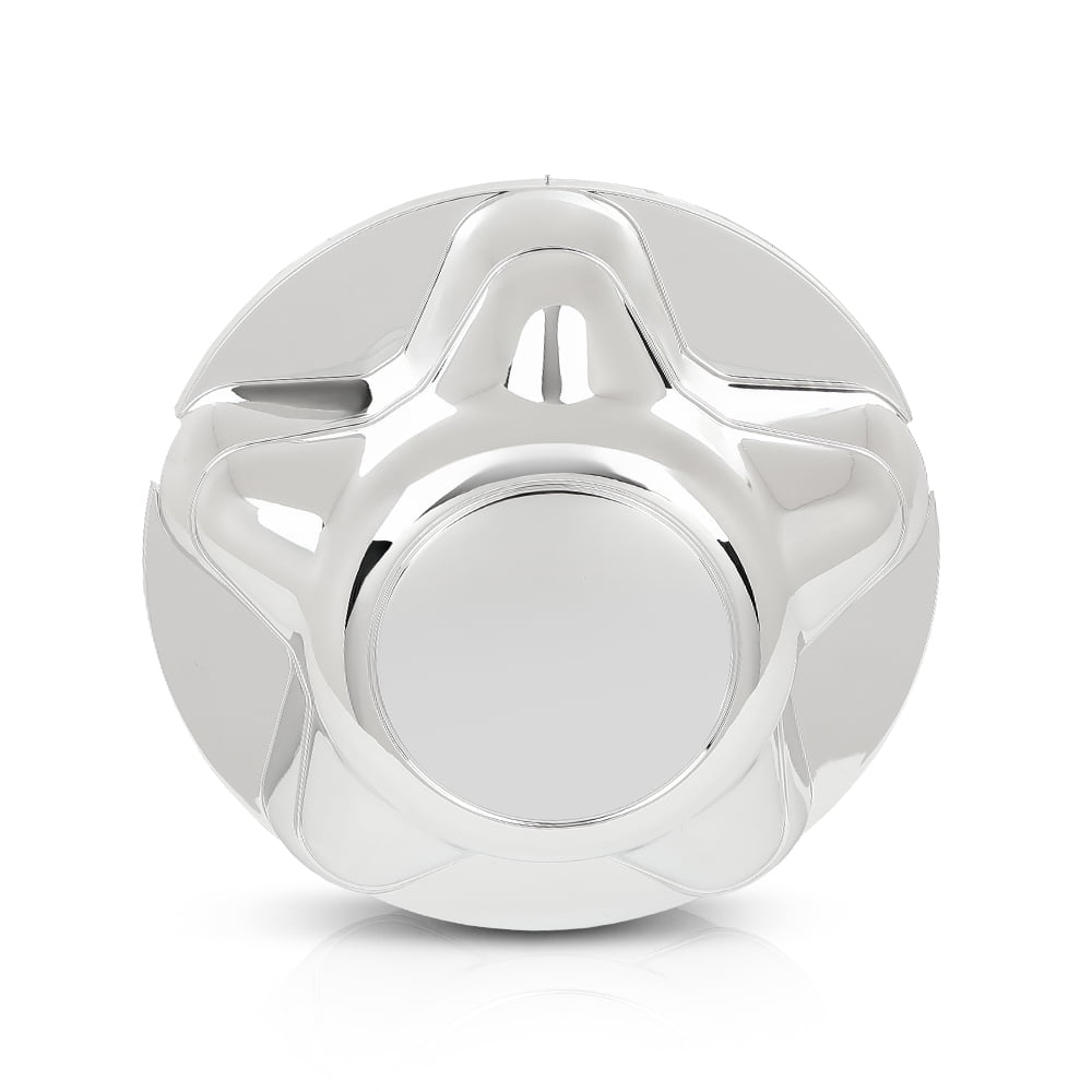 Wheel Center Caps Hubcaps Rim Covers 5-Lug Nut Hubcap 1Pc 7" Chrome Fit ...
