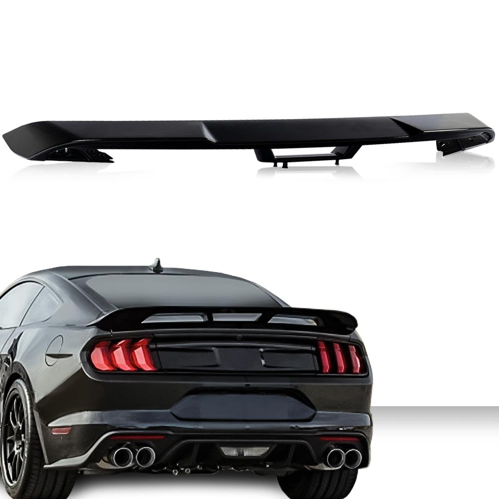 PIT66 ABS Plastic Rear Trunk Spoiler Wing Fit For 2015-2020 Ford ...