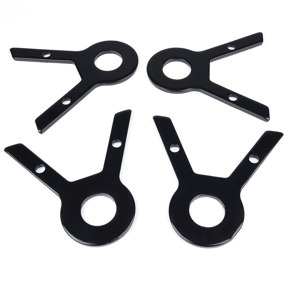 PIT66 AR500 Pipe Target Brackets 1&1/4 inch Brand Black (4 Brackets ...