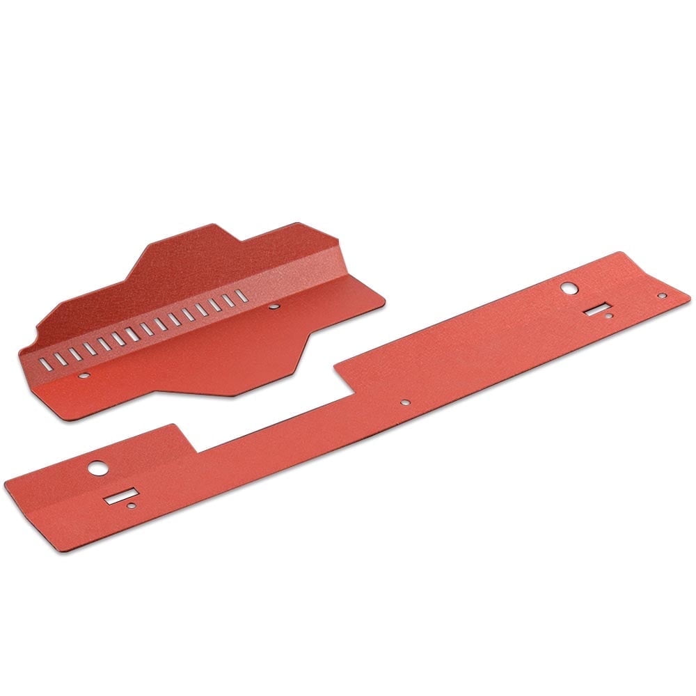 PIT66 Aluminum Radiator Shroud & Pulley Belt Cover Combo, Fit for 02-07 ...