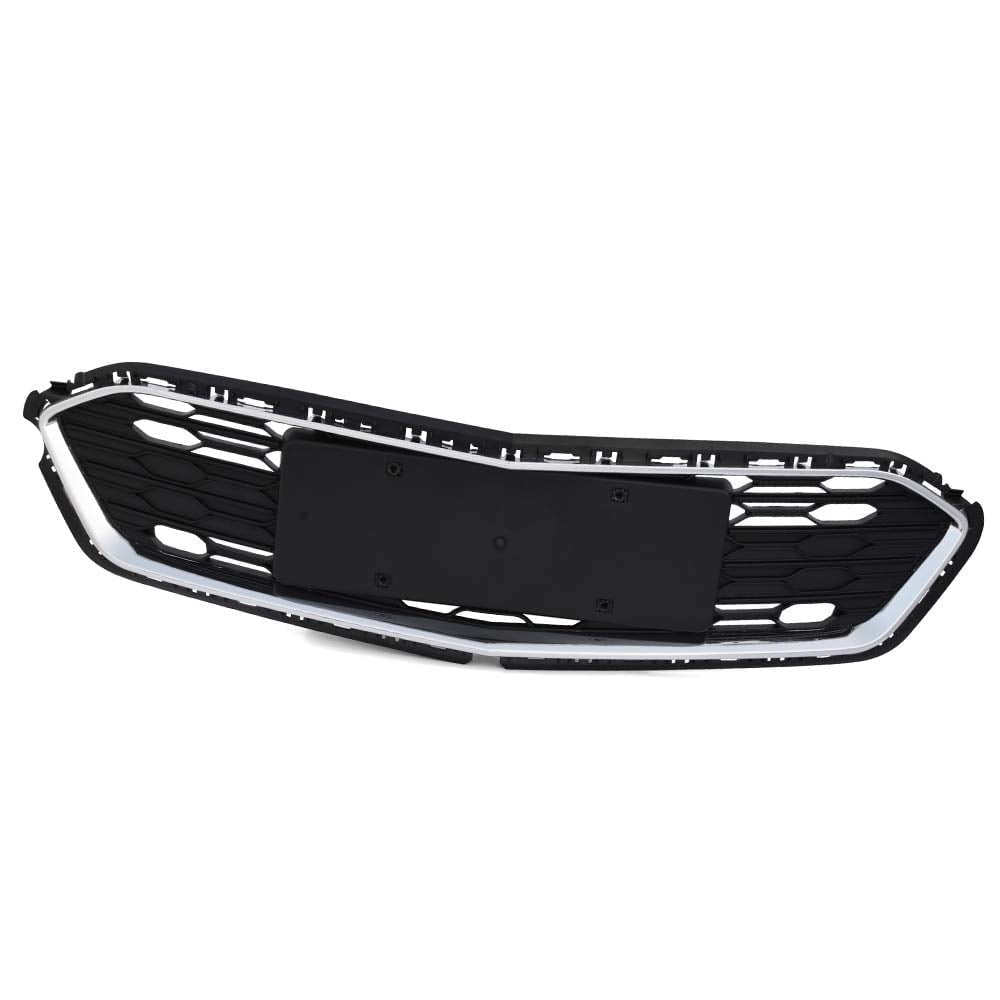 PIT66 Black ABS Front Bumper Lower Hood Grille Grill Fit For Chevrolet ...
