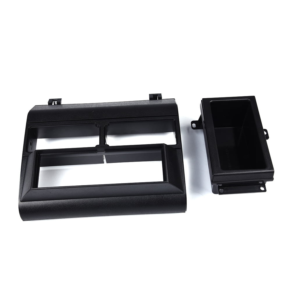 PIT66 Black Pocket Radio Dash Bezel Kit Mount Trim Fit For 1988-1994 ...