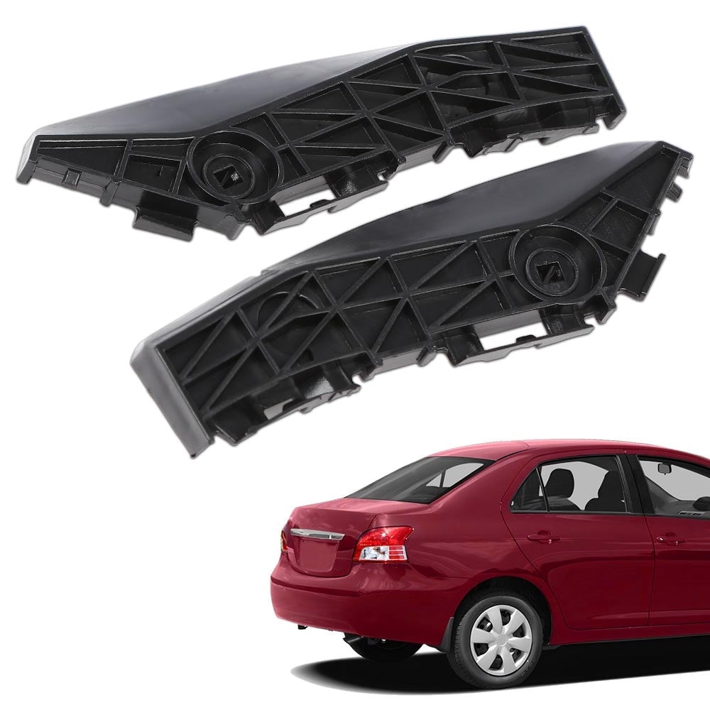 PIT66 Bumper Bracket Fit For 2007-2012 Toyota Yaris Side Retainer Rear ...